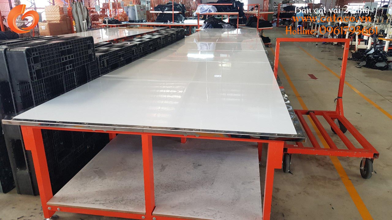 Sản Xuất Lắp Đặt Bàn Cắt Vải Cho Công Ty May AURELIA APPARELS Tại Bà ...